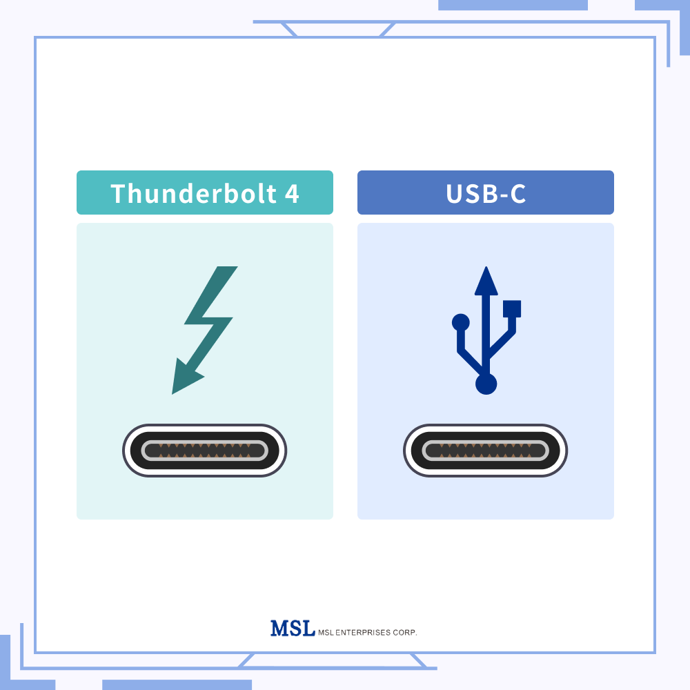 Thunderbolt 4 vs USB-C: Differences, Speed, and Uses Explained - MSL